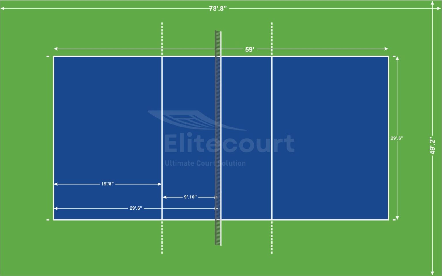 Volleyball Ground Measurement: Official Dimensions and Layout