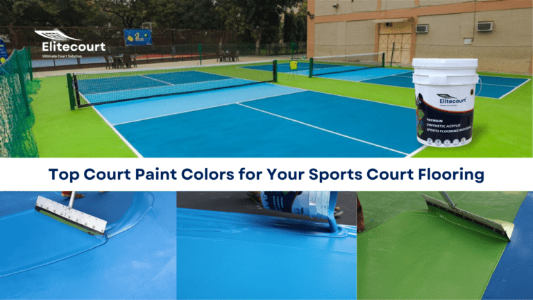 Top Court Paint Colors for Your Sports Court Flooring - Elitecourt