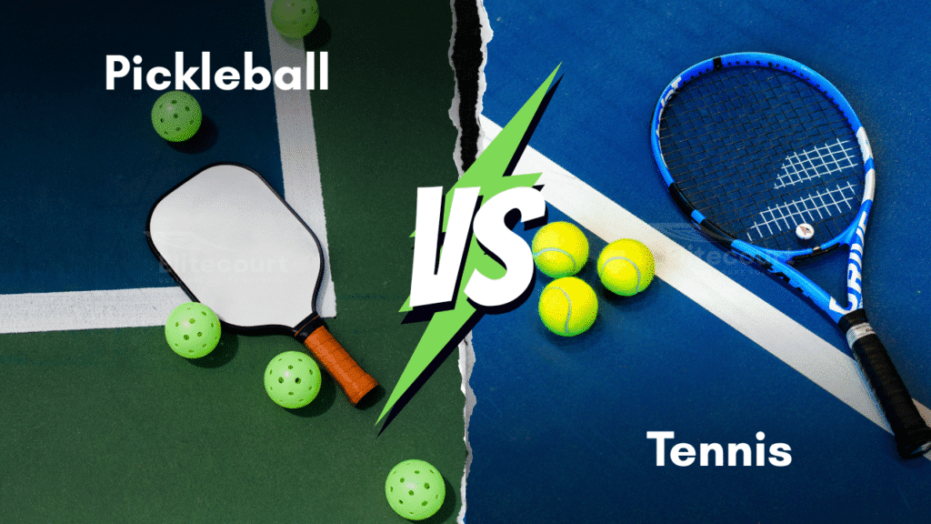 Pickleball vs Tennis Differences And Comparison - Elitecourt