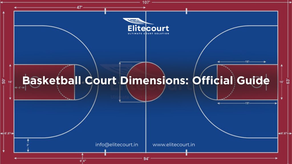 Basketball Court Dimensions: Official Guide - Elitecourt